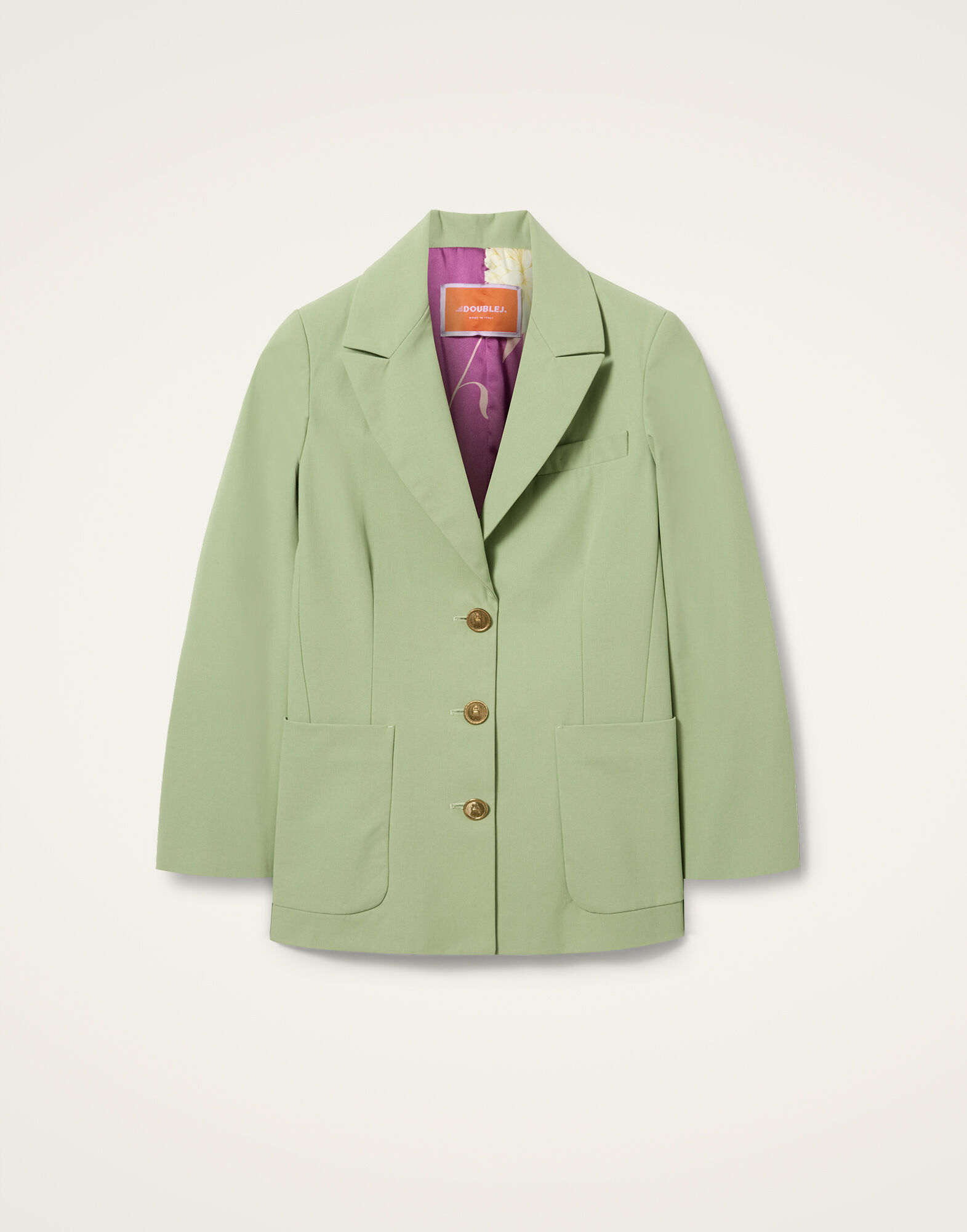 24/7 Jacket in Solid Green for Women | La DoubleJ