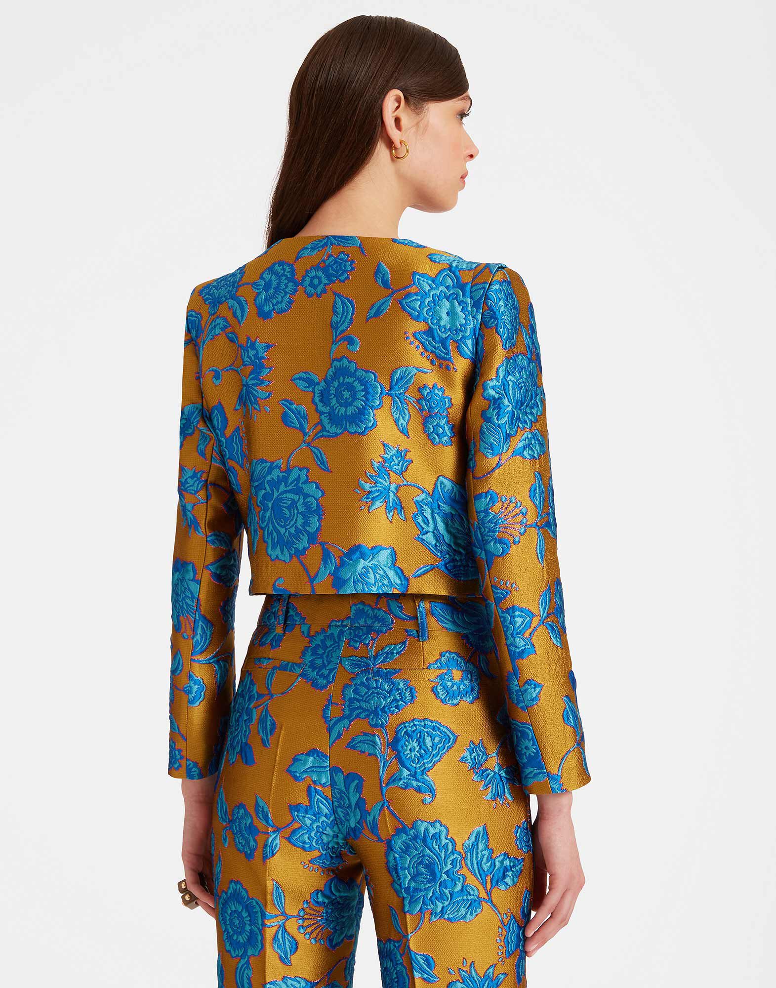 Bijoux Jacket in Hottie Turquoise for Women | La DoubleJ Bijoux Jacket in Hottie Turquoise for Women | La DoubleJ