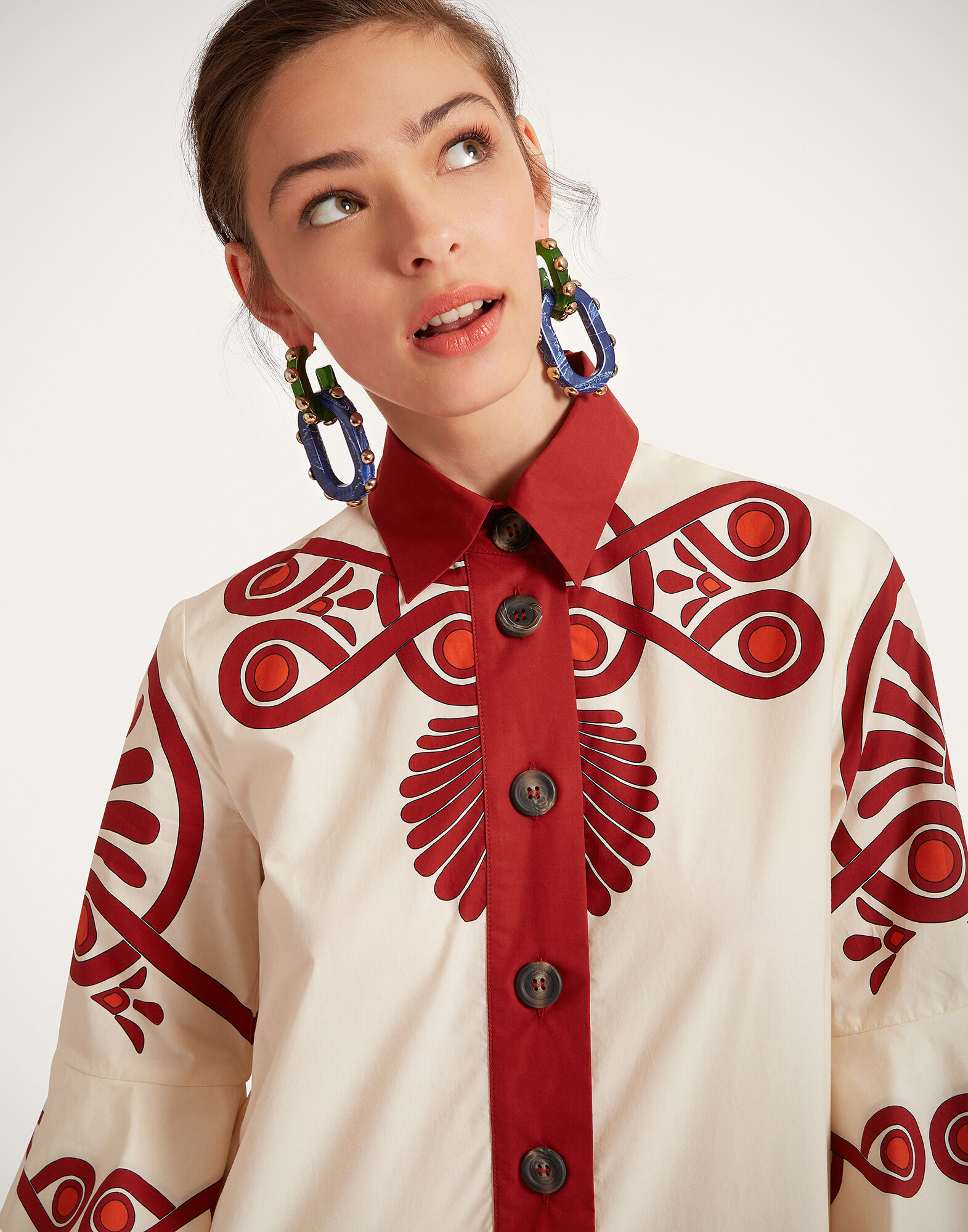 Artemis Dress in Medallion Placée Cream for Women | La DoubleJ