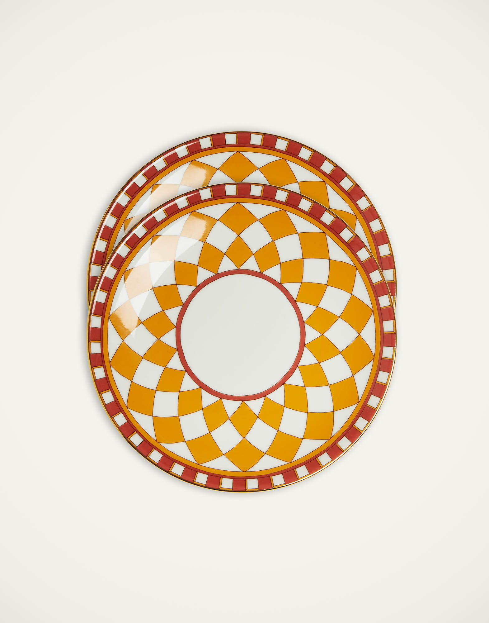 Side Plates Set Of 2 in Apollo Yellow - Homeware | La DoubleJ