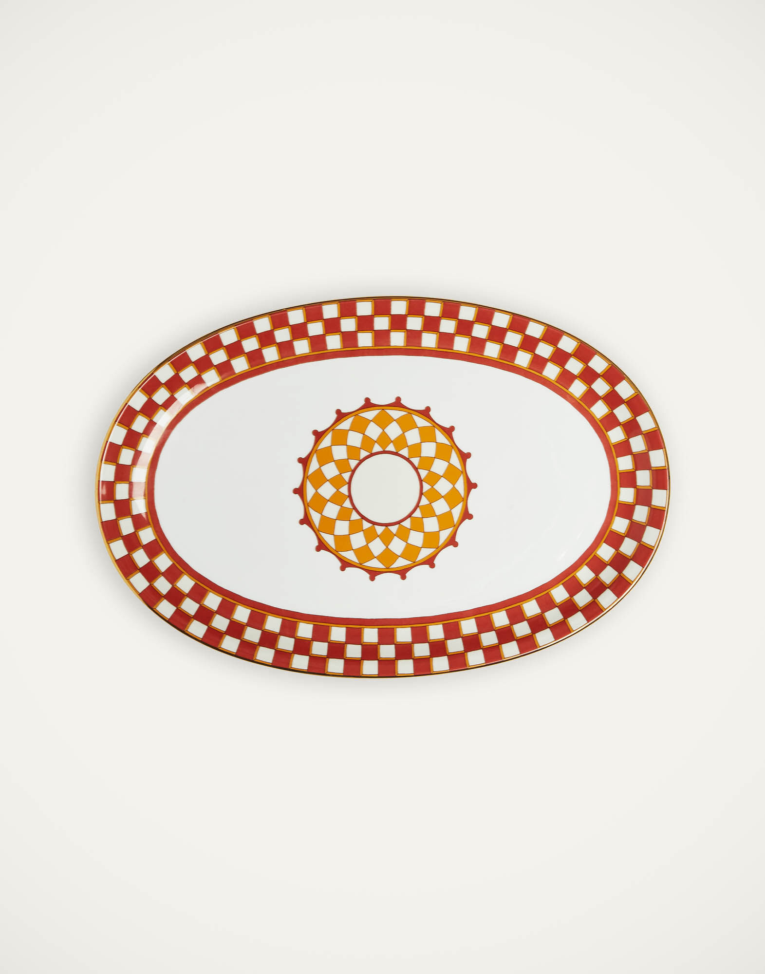 Oval Platter in Apollo Brick - Homeware | La DoubleJ