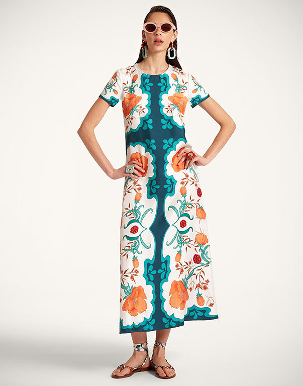 Women's Boho-Chic Dresses: Printed Colourful Dresses | La DoubleJ©