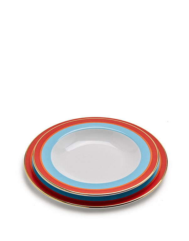 Modern Tableware: Colorful Plates & Bowls Sets | La DoubleJ